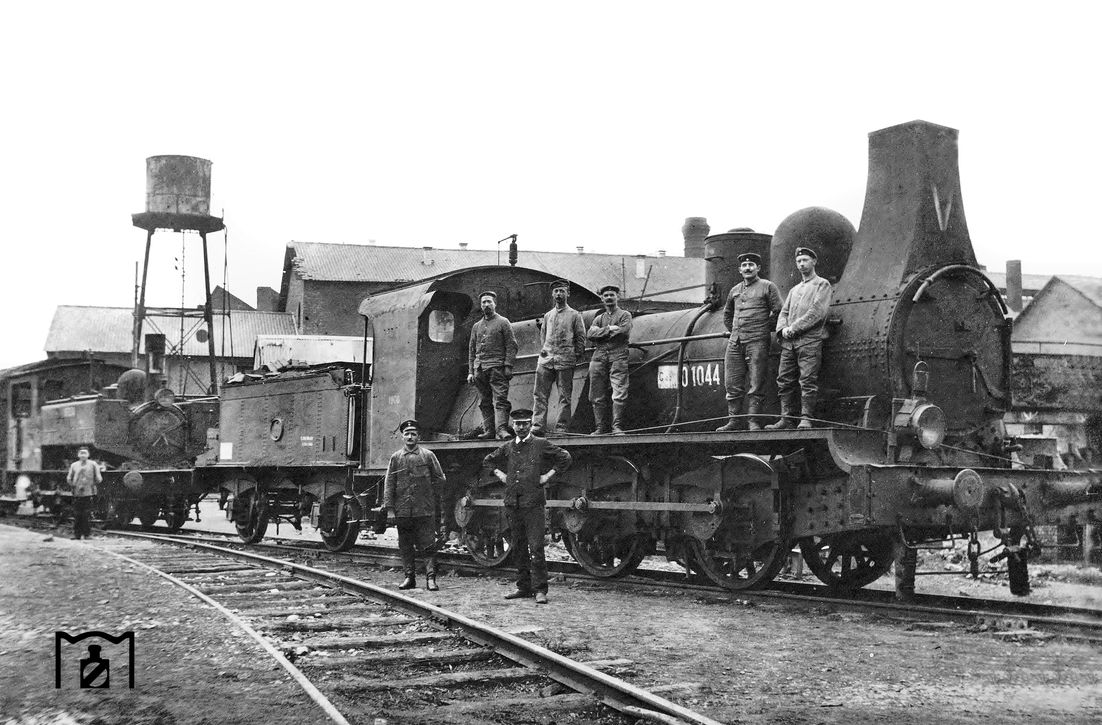 Belgian steam locomotives requisitioned and used by the German Army ...